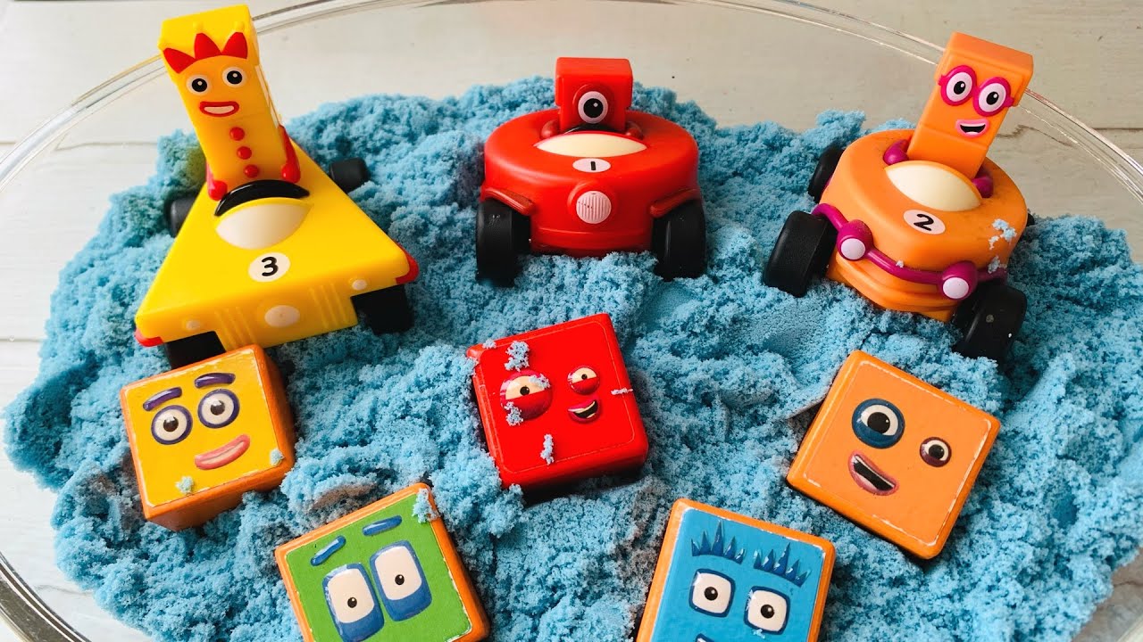 Dig for Numbers 1 - 5 with the Numberblocks! ASMR Satisfying Video ...
