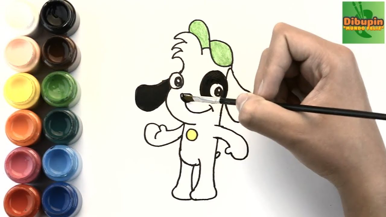 Como dibujar y colorear a Doki de Doki y sus Amigos/how to draw and ...