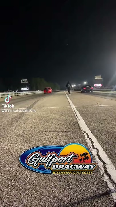 No prep backside race at Gulfport Dragway #racing #cars #dragrace # ...