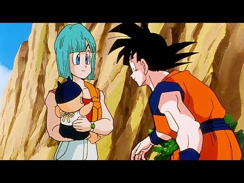 Dragon ball Z- Goku and team meets Baby trunk first time///🙌🙌🙌