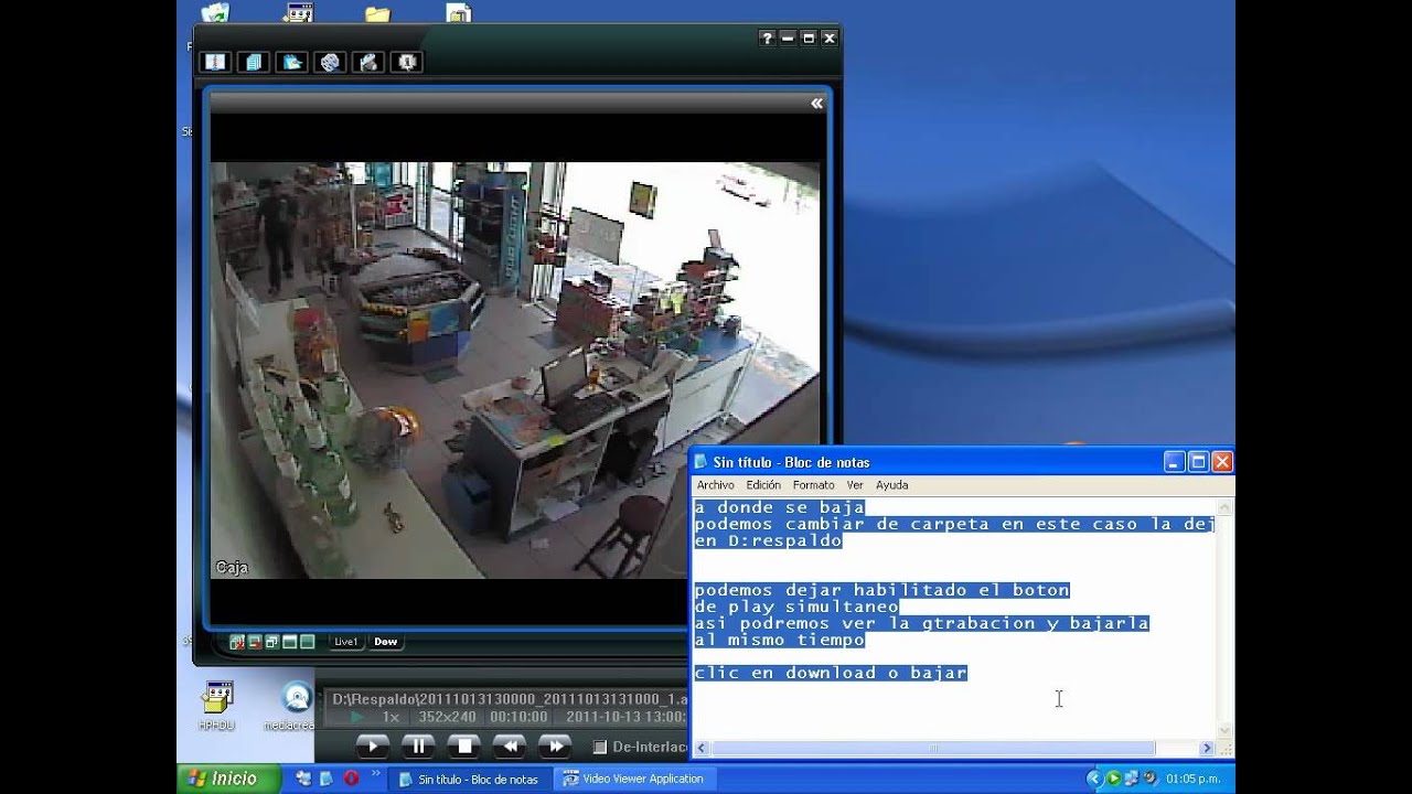 Sacar videos dvr avtech - YouTube