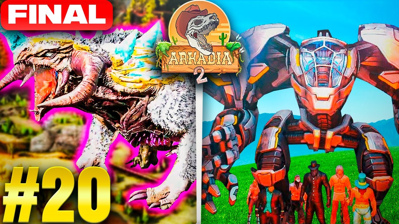 LA BATALLA FINAL! ADIÓS ARKADIA 😱 ARKADIA 2 #20 🔥 ARK - YouTube