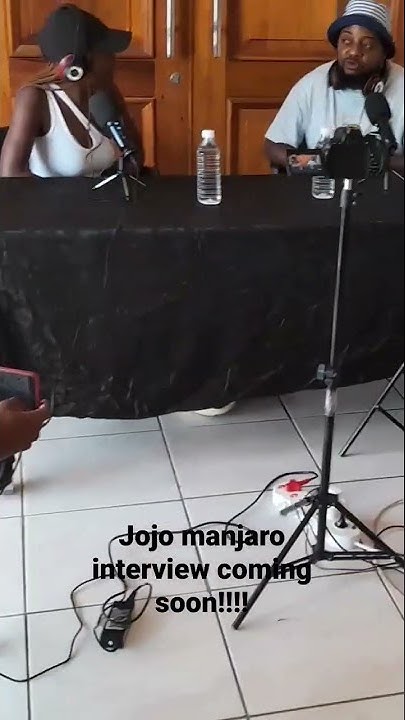 behind the scene with Jojo Manjaro - YouTube