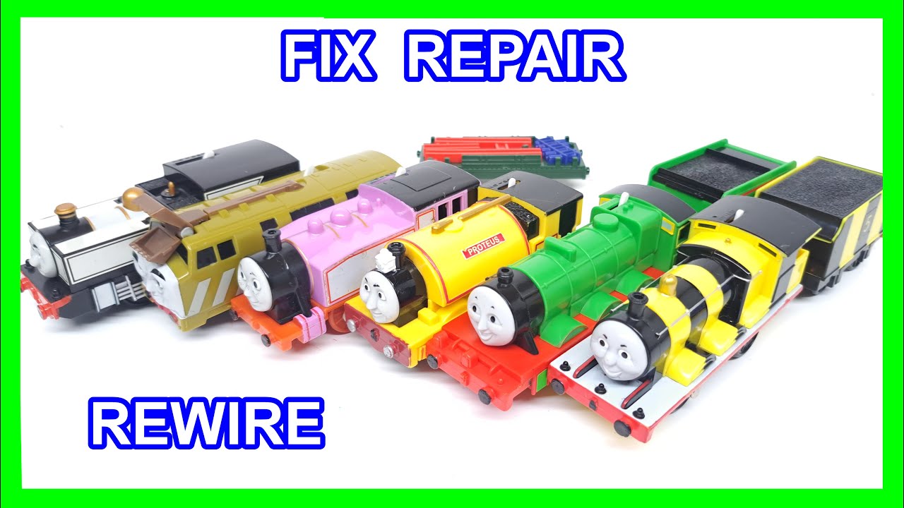 Trackmaster Fix Repair Bee James Henry Proteus Diesel 10 Rosie Freddie ...