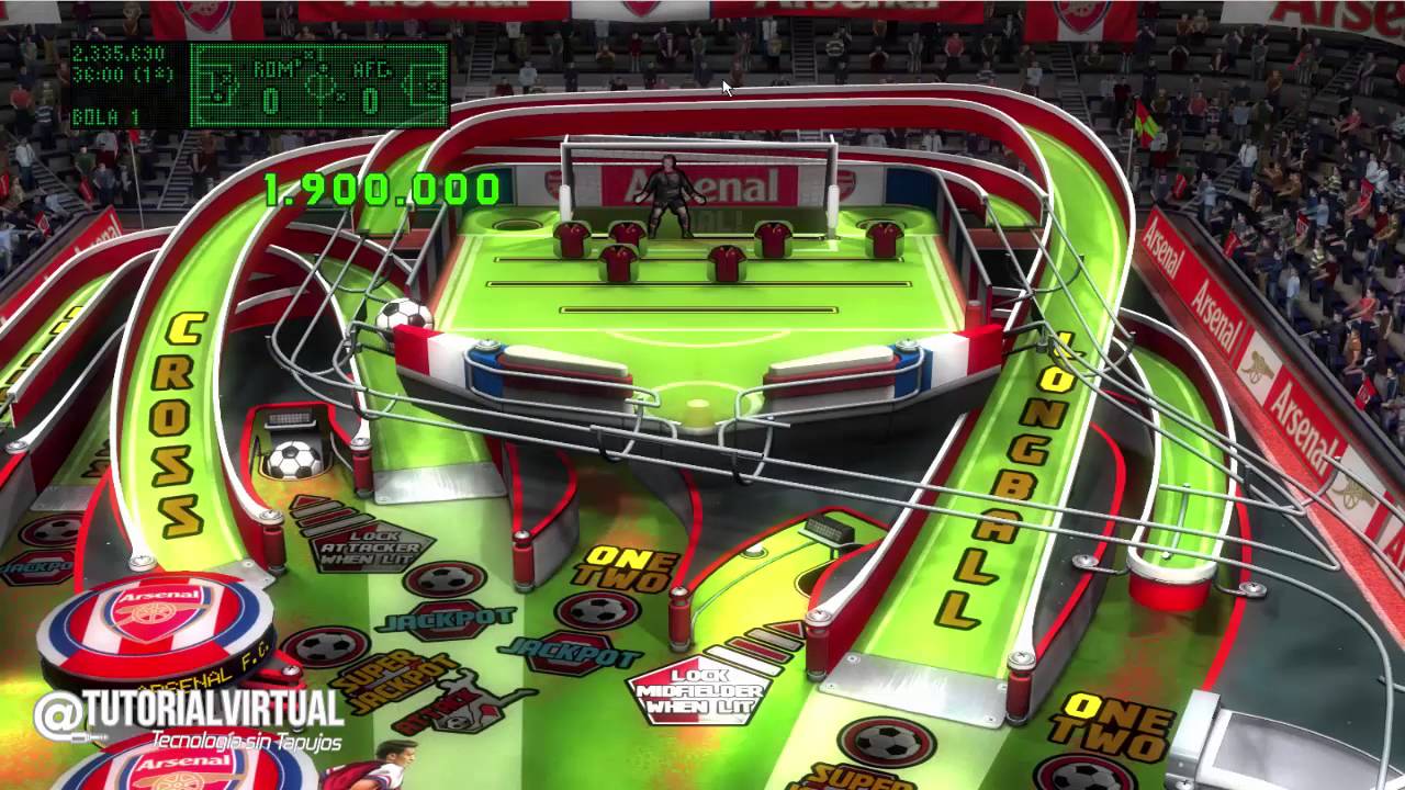 Football Super League Arsenal Pinball FX - YouTube