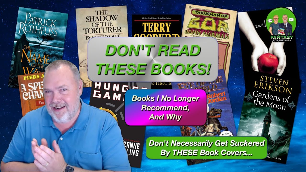 DON'T READ THESE BOOKS! - Books I No Longer Recommend, and Why (QUICK ...