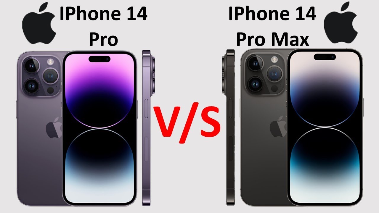 IPhone 14 Pro vs IPhone 14 Pro Max - YouTube