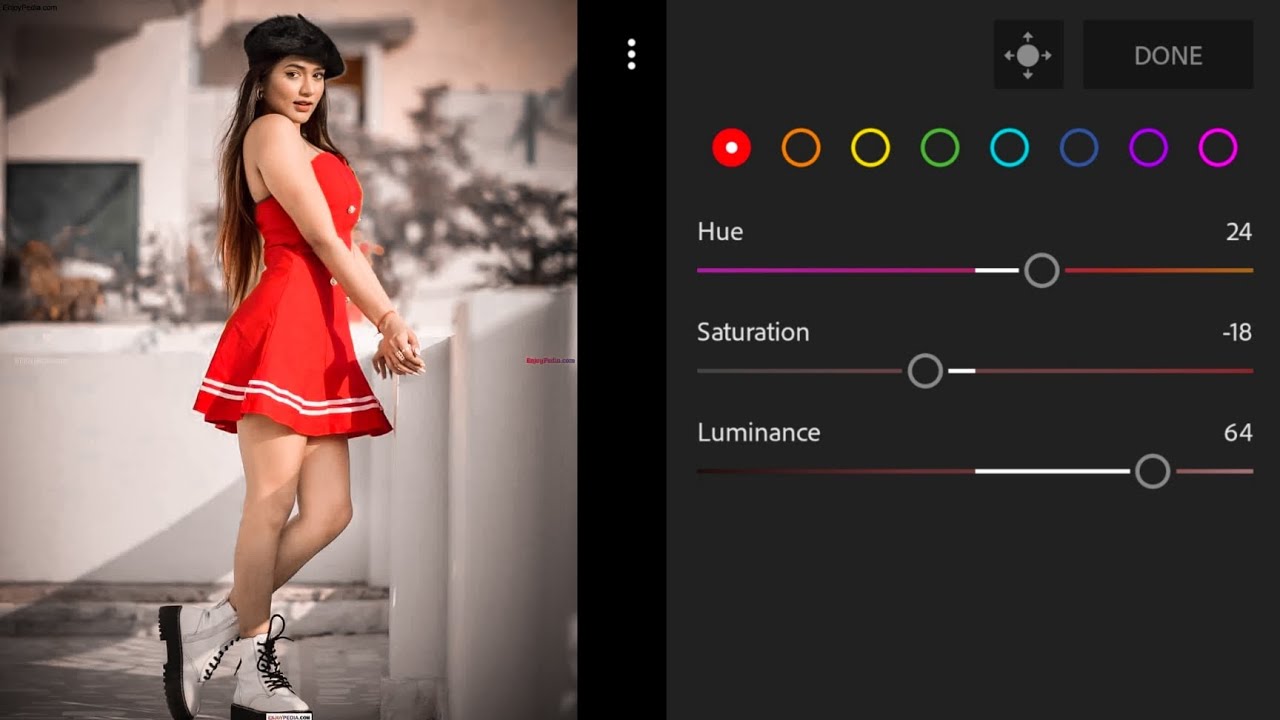 Lightroom Red And Brown Tone Photo Editing // Lightroom Photo Editing ...