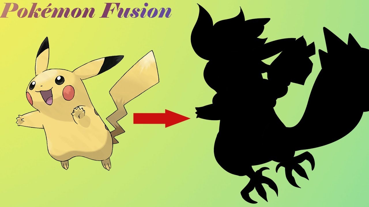 New Pikachu vs Electric Type Pokémon Fusion | Drawing New Pikachu ...