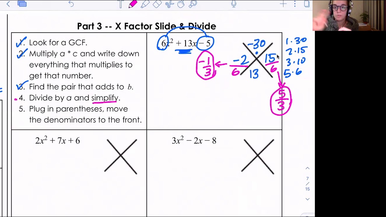 A2 -- Factoring Quadratics - YouTube