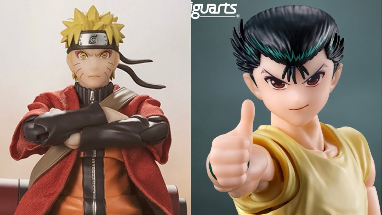 New S.H. Figuarts Reveals! (Sage Mode Naruto and Yu Yu Hakusho Yusuke ...