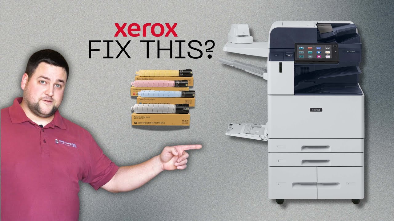 Easy Guide: Switching Toner In The Newest Xerox Altalink C8200 Series ...