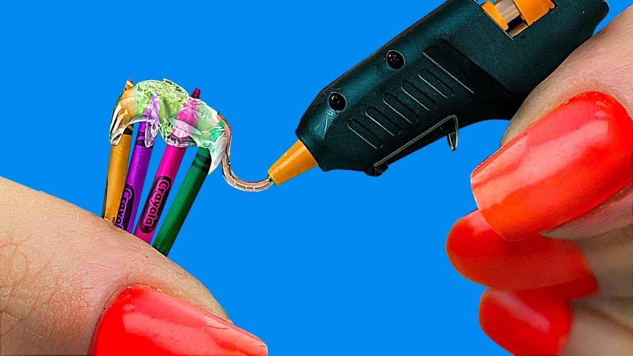 14 DIY Miniature School Supplies That Work! - YouTube