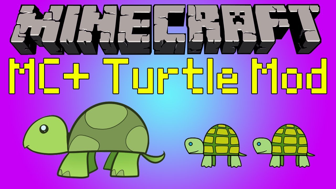 Minecraft: MC+ Turtle Mod Review [1.6.2] - YouTube