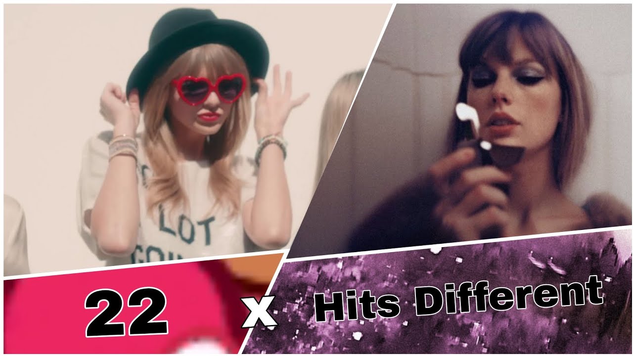 22 x Hits Different Mashup @TaylorSwift #shorts #taylorswift #music ...