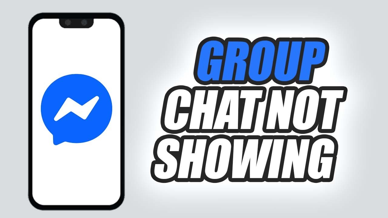 How To Fix Messenger App Group Chat Not Showing | Easy & Quick - YouTube