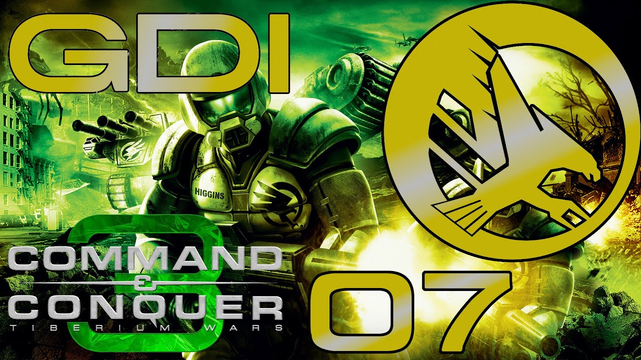 Command and Conquer 3 : Tiberium Wars | GDI Mission 7 | Flood er Ports ...