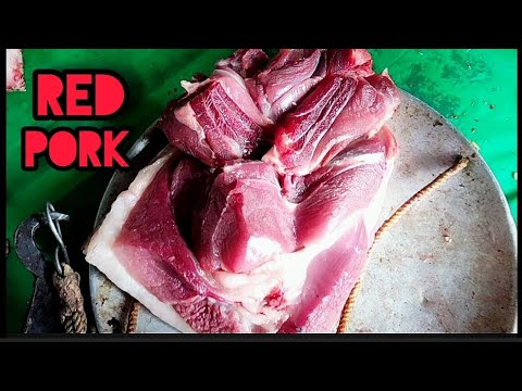 Unique & Best Quality Pork//Red Meat Cutting//The Skills of Pork ...