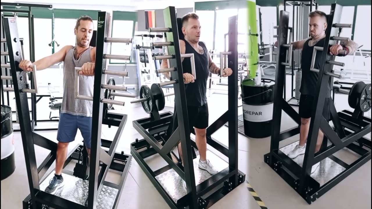 GYMEQUIP.EU / Standing Chest Press Machine A6 / Factory - YouTube