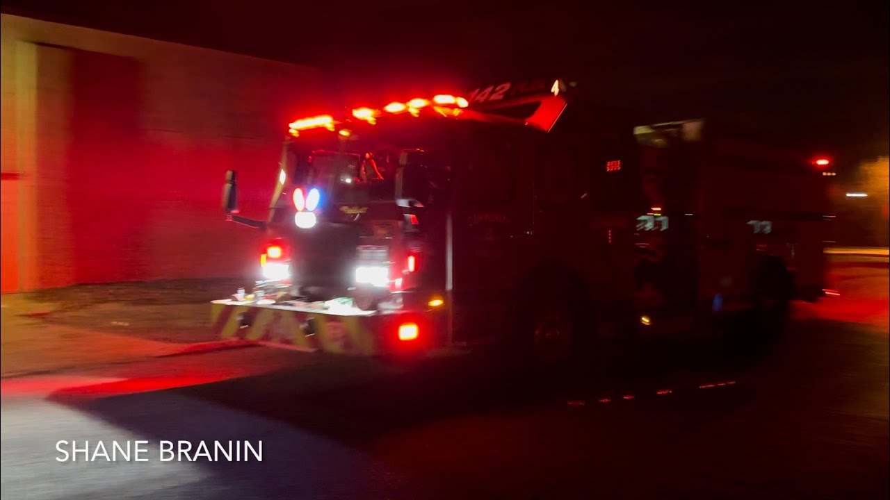MTFD Engine 142 31-4-76 Responding 12/1/24 - YouTube
