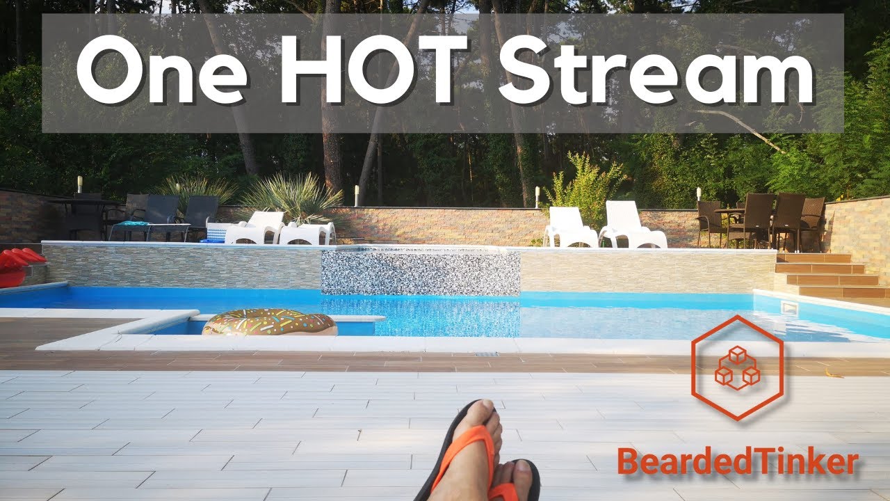 One very hot summer stream! - YouTube
