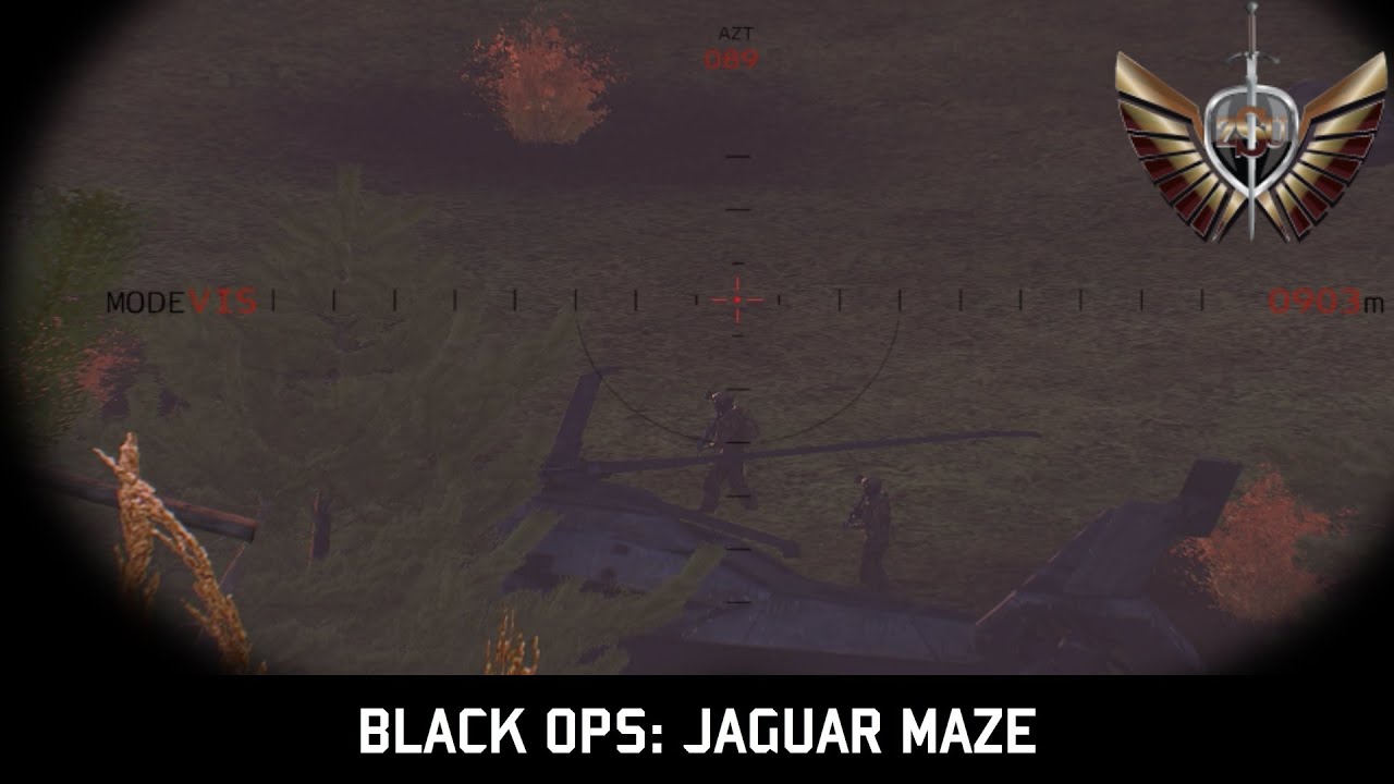 ArmA 3 Black Ops w/ZSU: Jaguar Maze - SAS Behind Enemy Lines - YouTube
