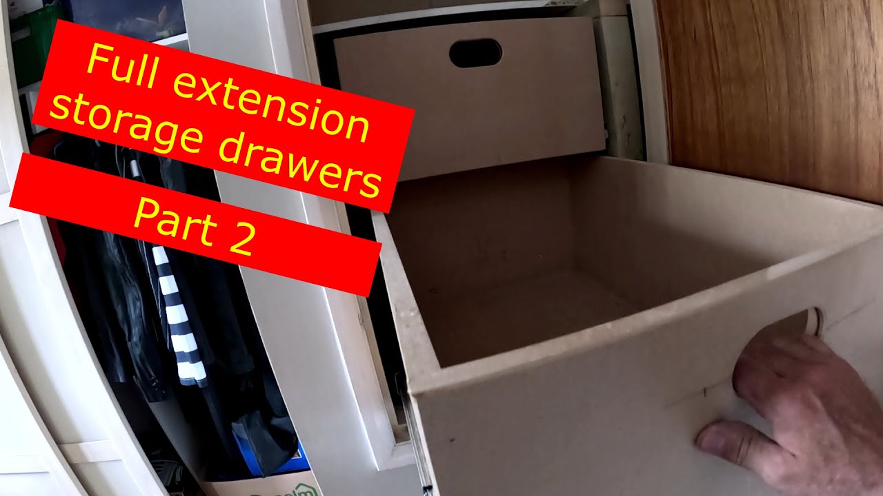 Full Extension Storage Drawer - Part 2 - YouTube