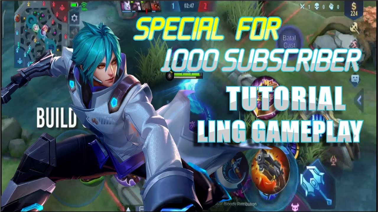 TUTORIAL LING GAMEPLAY BY TOP GLOBAL LING !! SPECIAL FOR 1000 ...