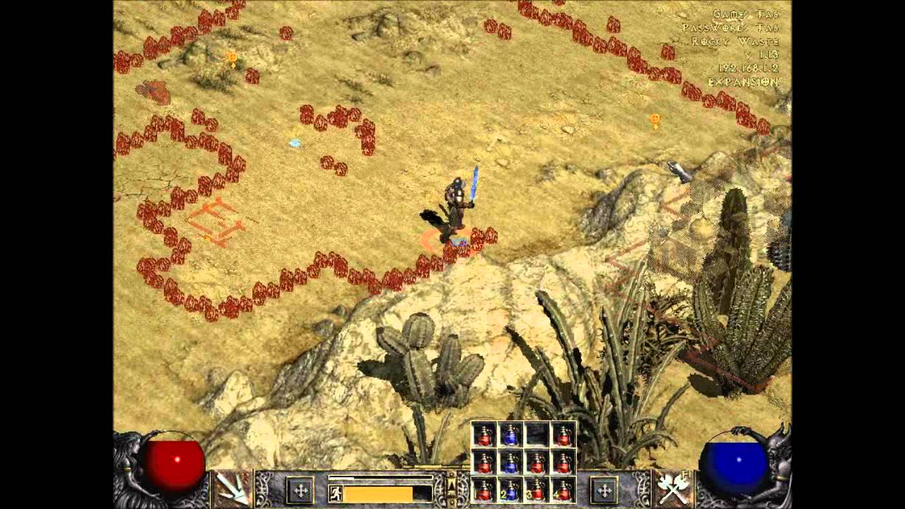 Tab Plays - Diablo 2: Tab the Barbarian Act 2 Part 3 - YouTube