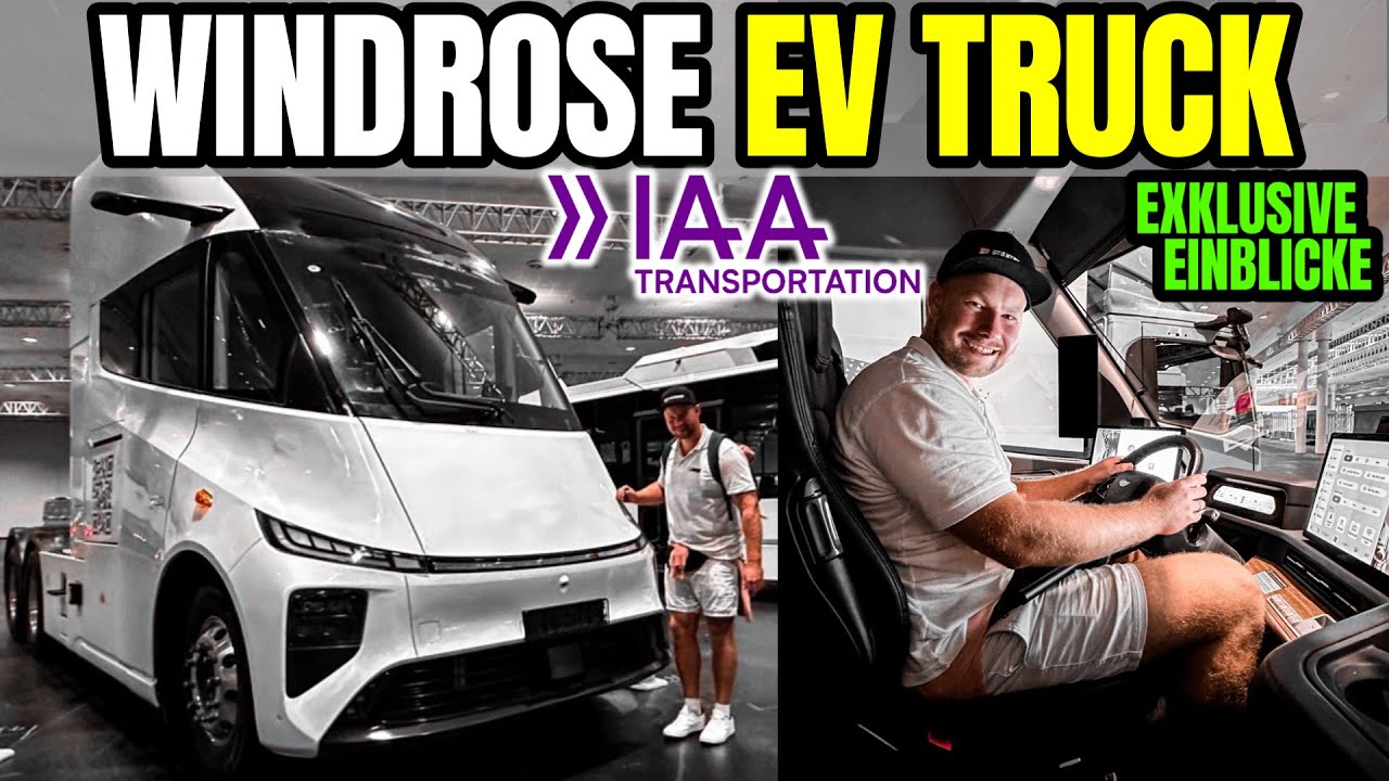 EXKLUSIVE EINBLICKE: WINDROSE EV TRUCK - 729kWH - 1400 PS - DER TESLA ...
