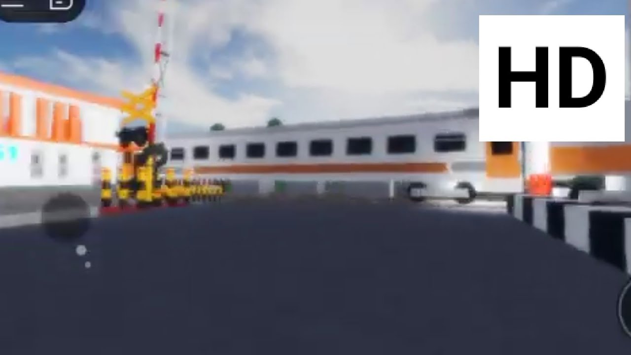 KOMPILASI PERLINTASAN KERETA API JPL 251 TURI PERMAINAN ROBLOX #jjpkae ...