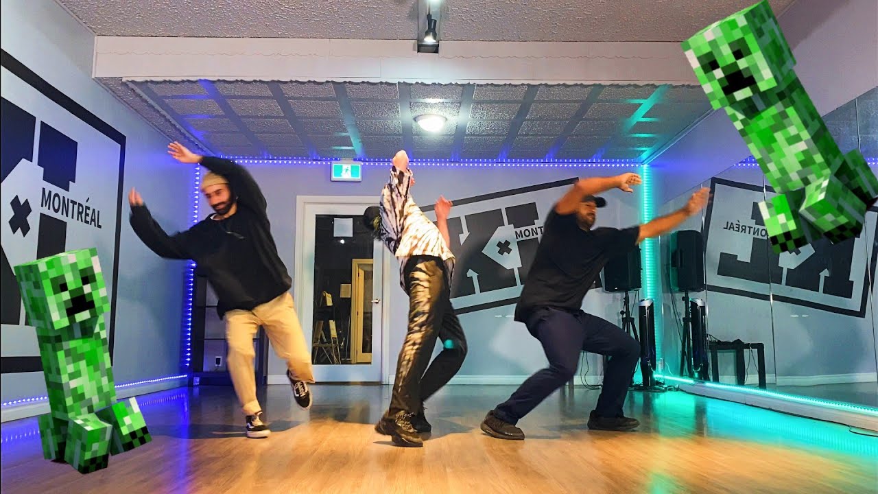 MINECRAFT CREEPER RAP (DANCE CHOREOGRAPHY) - YouTube