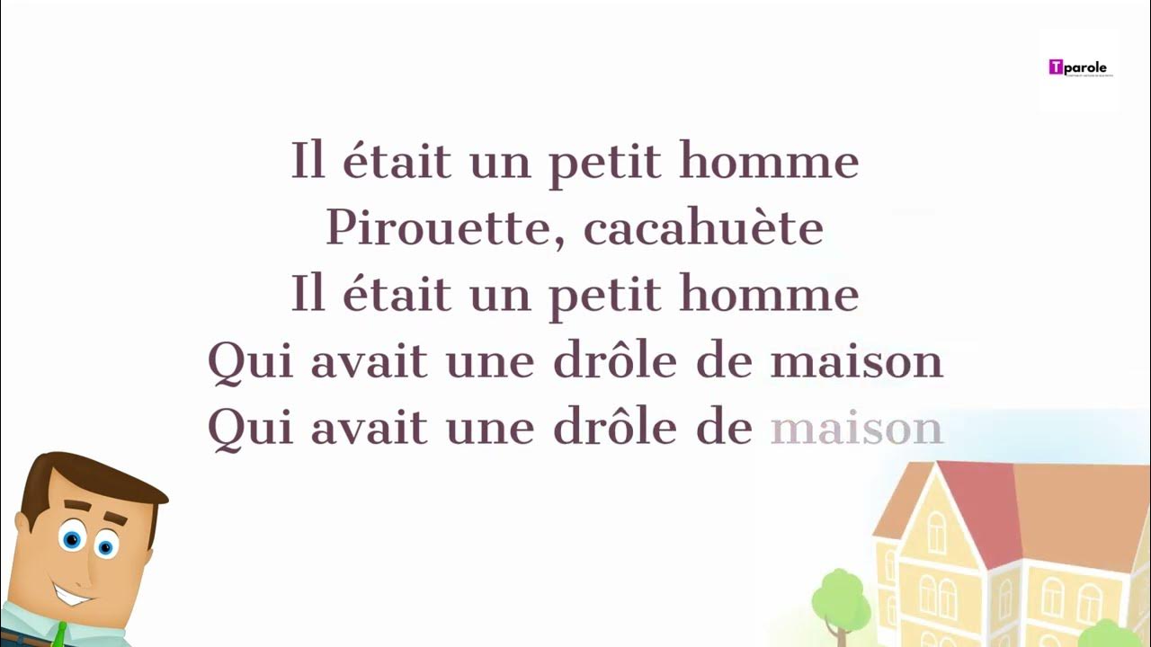 Pirouette Cacahuète - Comptine Rigolote avec Paroles pour Enfants - YouTube