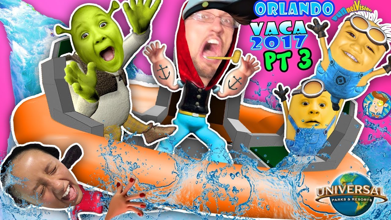 MINIONS @ Universal Studios Orlando pt2 FUNnel Summer #3 - YouTube
