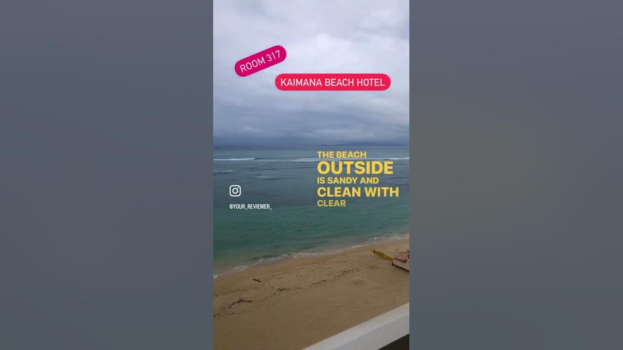 Kaimana Beach Hotel, Honolulu 🔑 Room 317 ⭐ Review ⭐ - YouTube