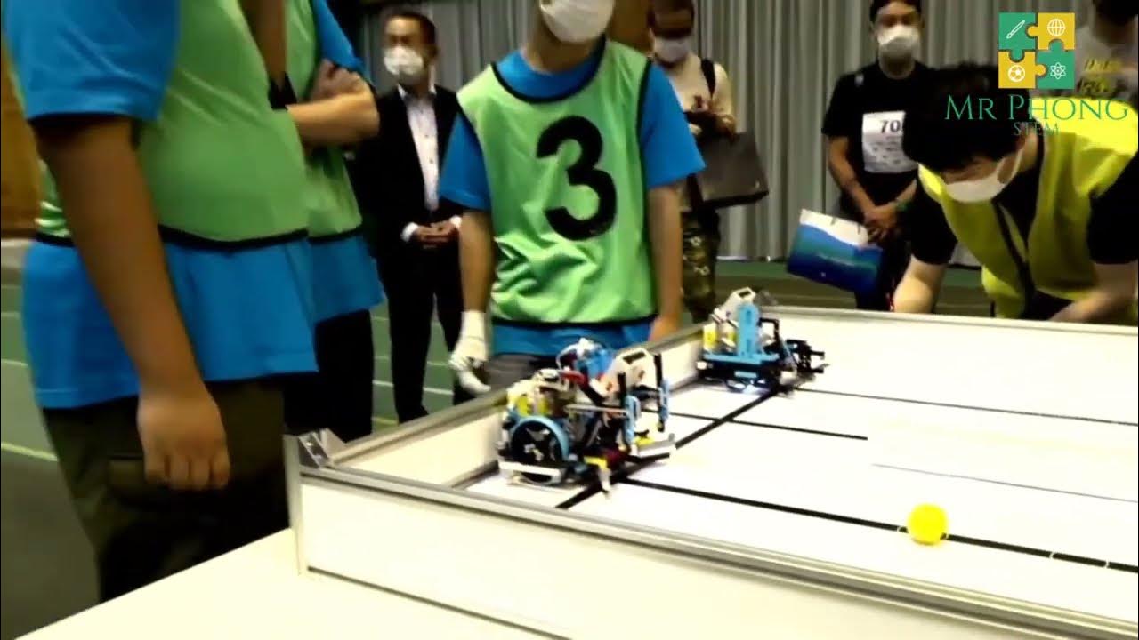 WRO 2022 - JAPAN TENNIS MATCH AT NATIONAL ROUND - YouTube