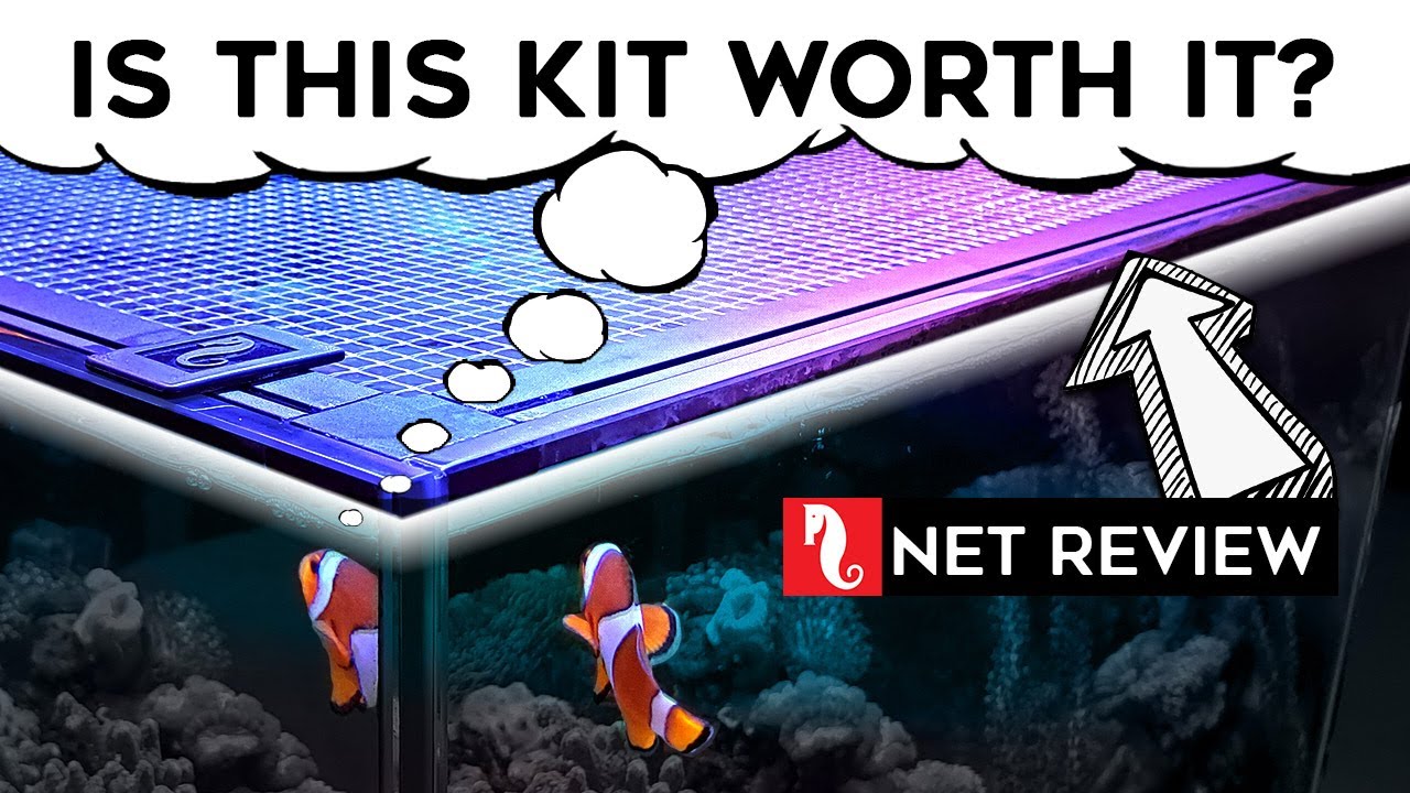 How to Install the Red Sea DIY Aquarium Net Cover Kit - REVIEW - YouTube