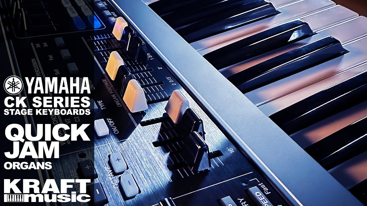 Yamaha CK Series - Quick Jam Organs - YouTube