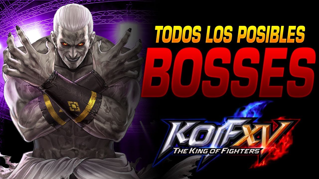 TODOS LOS POSIBLES BOSSES QUE PODRIAN LLEGAR A KOF XV! - YouTube