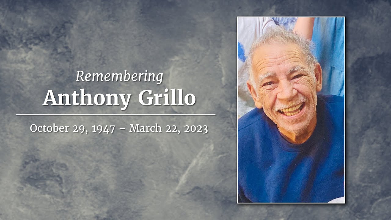 In Memory of Anthony Grillo - YouTube