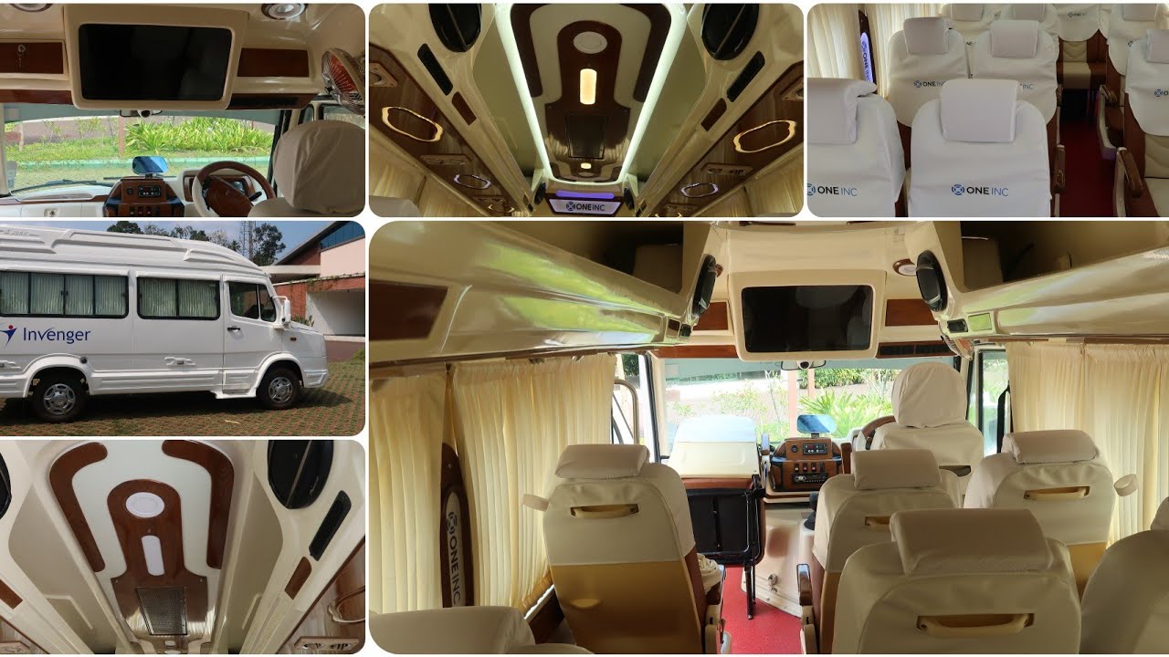 Force Traveller Fully Modified Interior Full Fiber Finish on 3350 Model ...