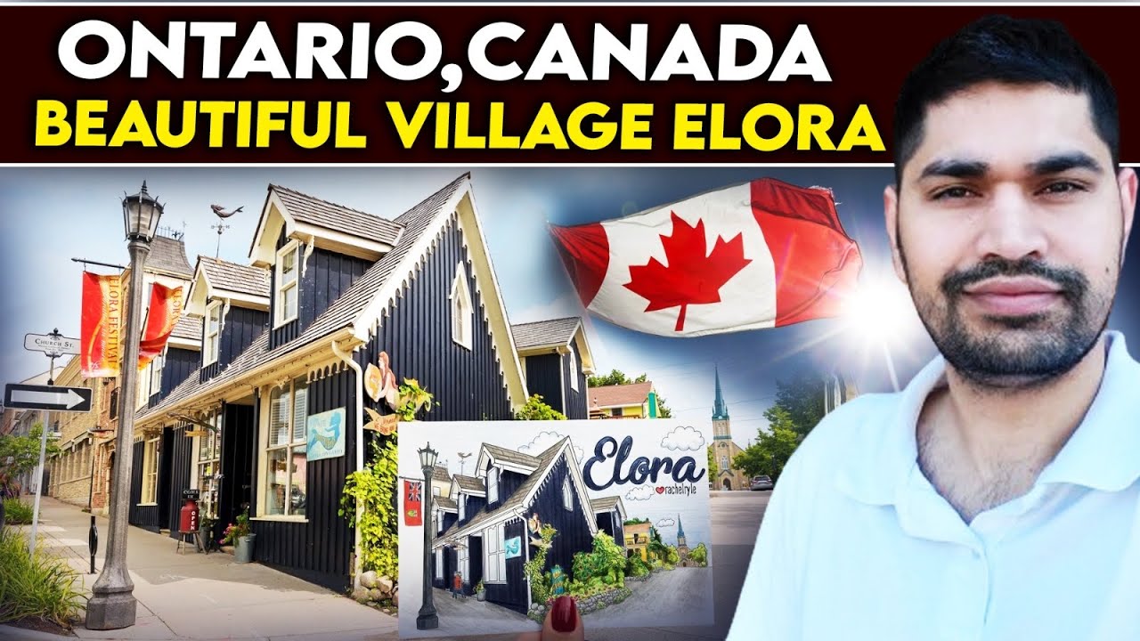 Elora Village Tour Canada | Most Beautiful Village in Canada - YouTube