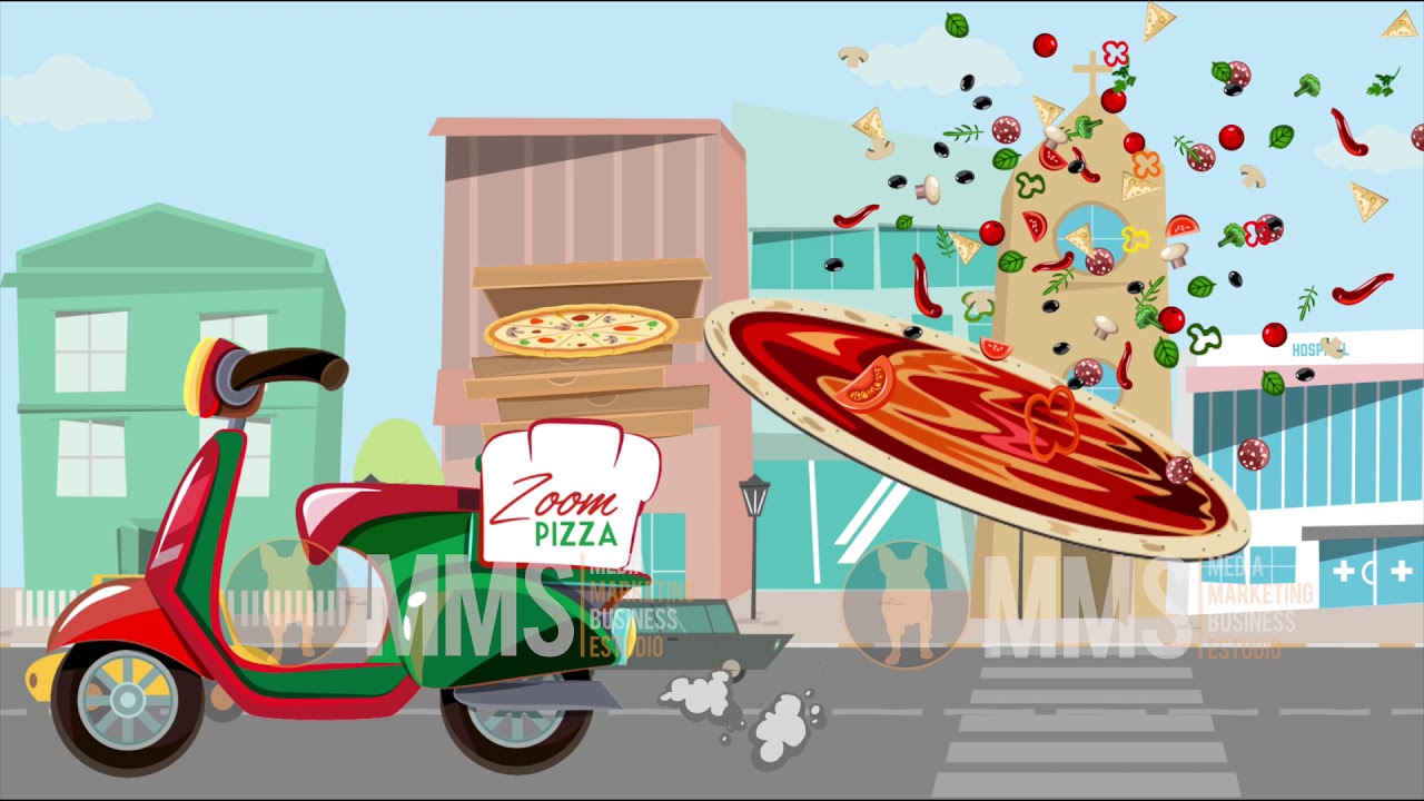 Zoom Pizza 1080p screen 3 final draft - YouTube