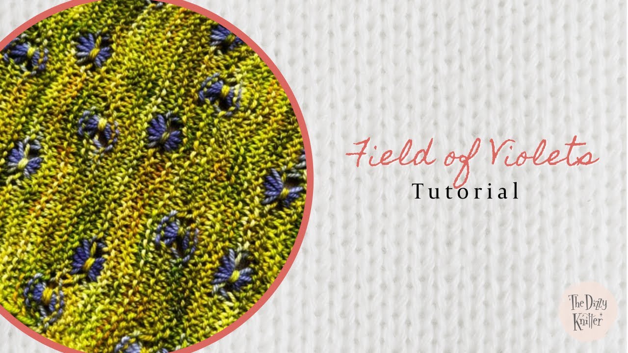 Field of Violets Tutorial - YouTube