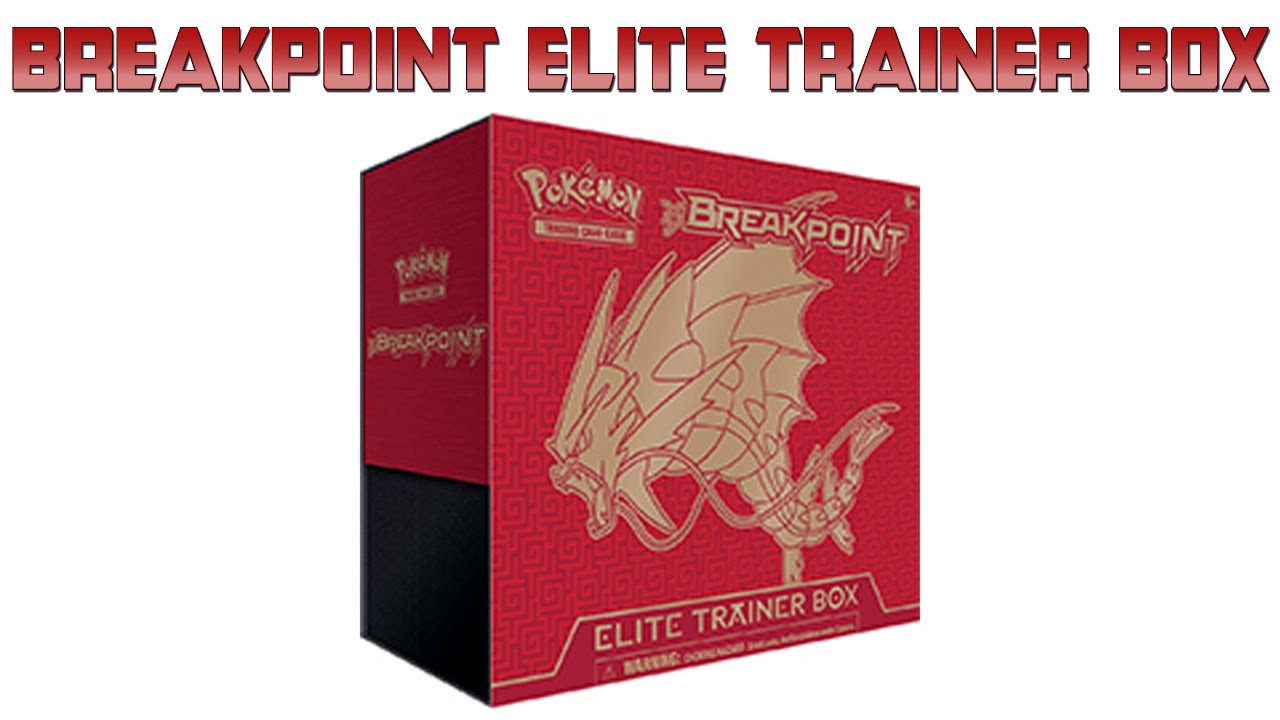 BREAKpoint elite trainer box opening! - YouTube