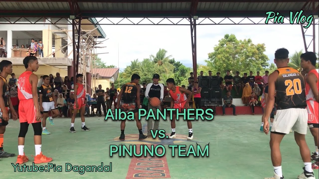 Team PINUNO vs. Alba PANTHERS | Brgy.Damatulan SGA #basketball # ...