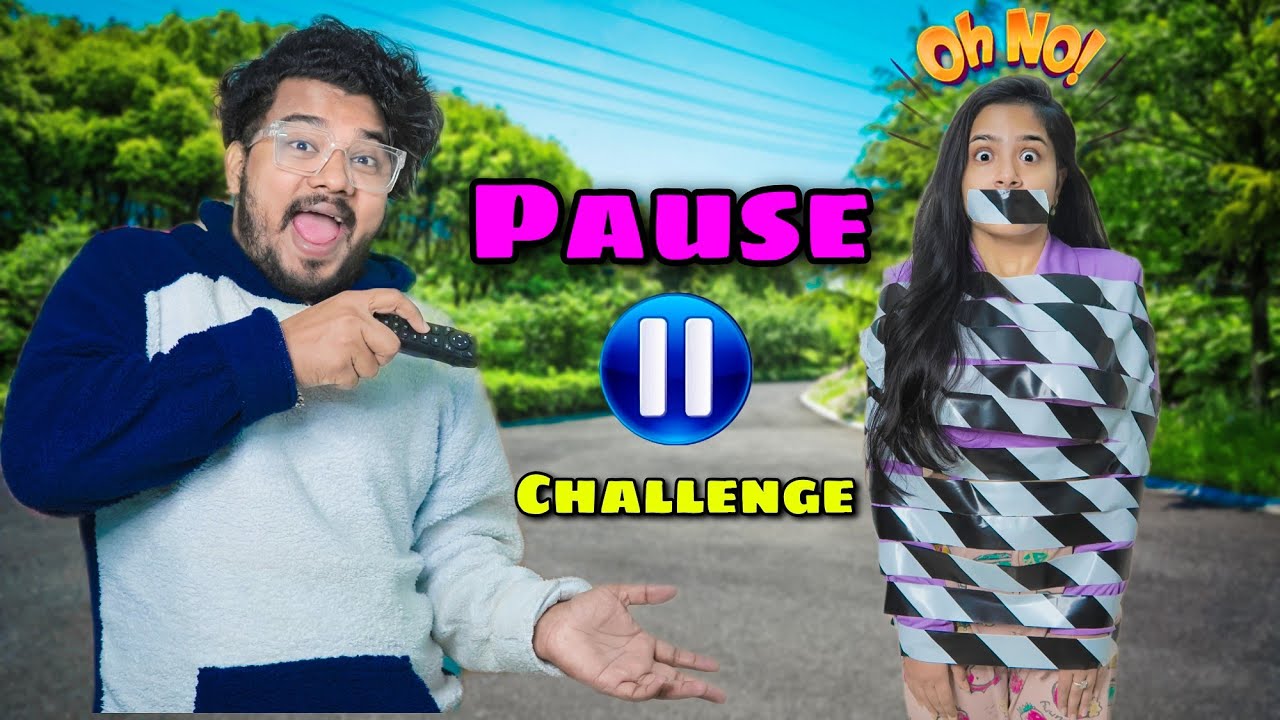 PAUSE CHALLENGE With Best Friend 😱 *The Ultimate PRANK War* - YouTube