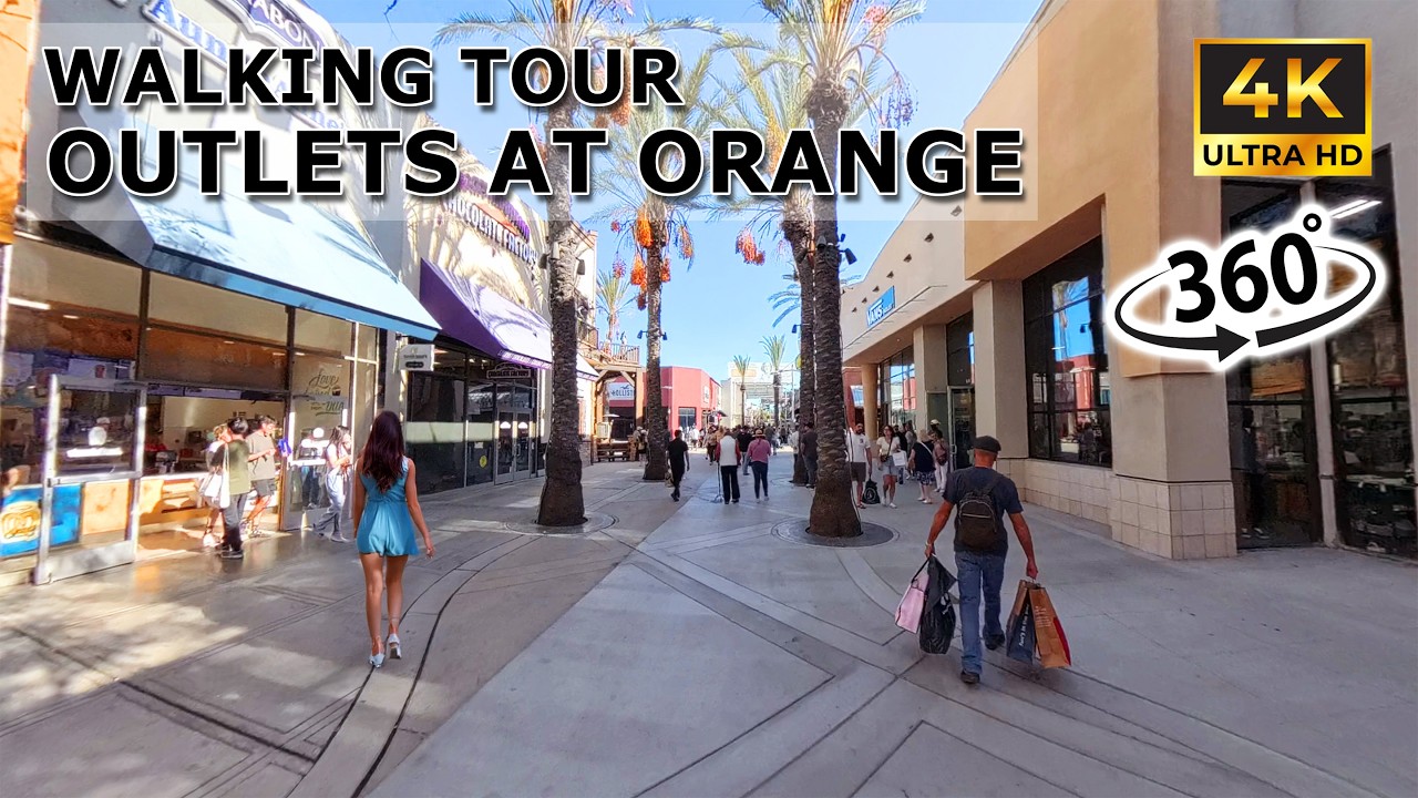 360° The Outlets at Orange - Walking Tour | Popular Shops, Dining ...