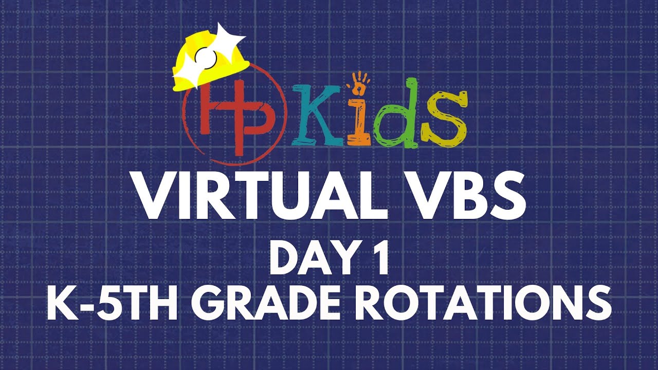 Virtual VBS: Day 1 K-5th Rotations - YouTube