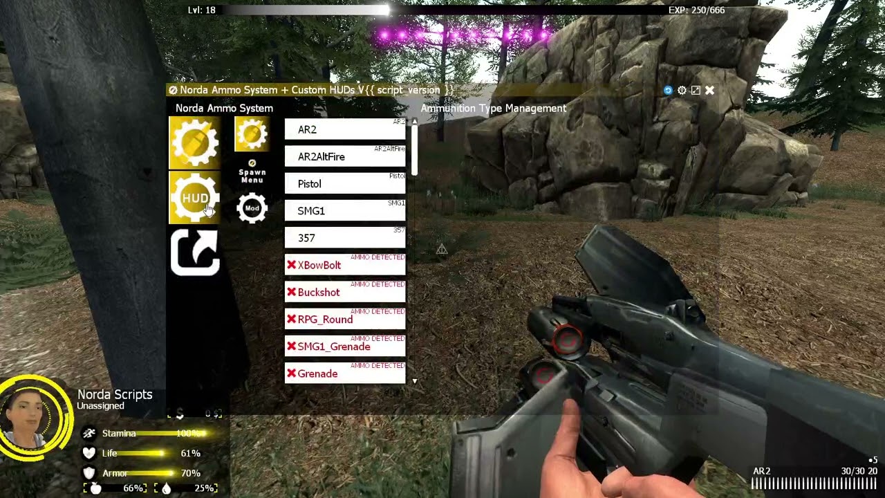 How to easily create a nice HUD in Gmod in 2022? - YouTube